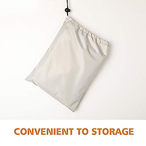 ZEJUN Outdoor Sofa Cover Waterproof, 600D Patio Couch Cover, 58" L x 28" D x 35" H, UV Resistant, Anti-fad, Dustproof Loveseat Sofa Cover for Patio Furniture, Porch loveseat, Lawn Bench Chairs