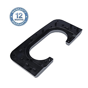 ONER Center Console Cup Holder Replacement Pad, Bench Seat Center Console Cupholder Armrest Pad,Include 2pcs Coasters,Compatible with 1999-2010 Ford F-250 F-350 F-450 (Grey)