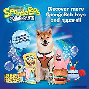 SpongeBob SquarePants for Pets Halloween Tee & Shorts for Dogs - Fun and Cute Halloween Costumes for Dogs - Officially Licensed Spongebob Squarepants Pet Products, Spongebob Dog Outfit Medium,Yellow