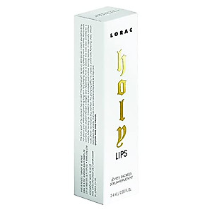 LORAC Holy Lips Plumping Serum Lip Gloss, Travel Size | Collagen, Hyaluronic Acid Infused, Cruelty Free, Gluten Free, Vegan