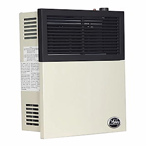 Ashley Hearth Products 11,000 BTU Direct Vent Liquid Propane Wall Mounted Heater with Piezo Lightning, Safety Pilot and Built In Regulator, Cream