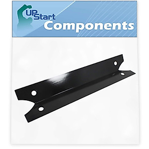 BBQ Grill Heat Shield Plate Tent Replacement Parts for Charmglow 81068300 - Compatible Barbeque Porcelain Steel Flame Tamer, Guard, Deflector, Flavorizer Bar, Vaporizer Bar, Burner Cover 17 3/4"