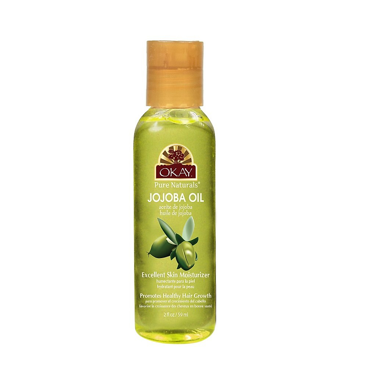 OKAY JOJOBA OIL for SKIN and HAIR 2oz / 59ml