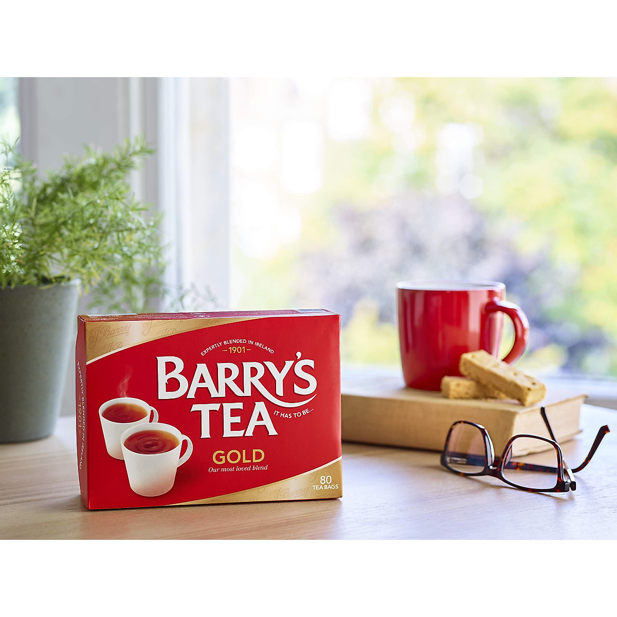Barrys Tea Gold Blend Tea bags - 80 Count