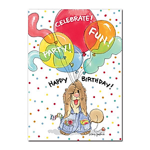 Suzy's Zoo Assorted Happy Birthday Greeting Card 6-Pack 10156