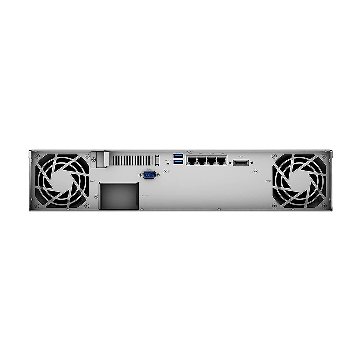 Synology RackStation RS1221+ Rack Mount NAS Server Bundle with Rail Kit, Ryzen CPU, 32GB Memory, 32TB HDD, Synology DSM Operating System, iSCSI Target Ready