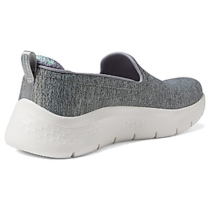 Skechers Women's GO Walk Flex-Clever View Sneaker, Gray, 5