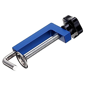 AYKONG 2Pcs Aluminum Alloy 360° Ratary Woodworking Clamp G Clip Dedicated Fixture Adjustable Frame Fast Fixed Clamp for Woodworking Benches Jig Accessories