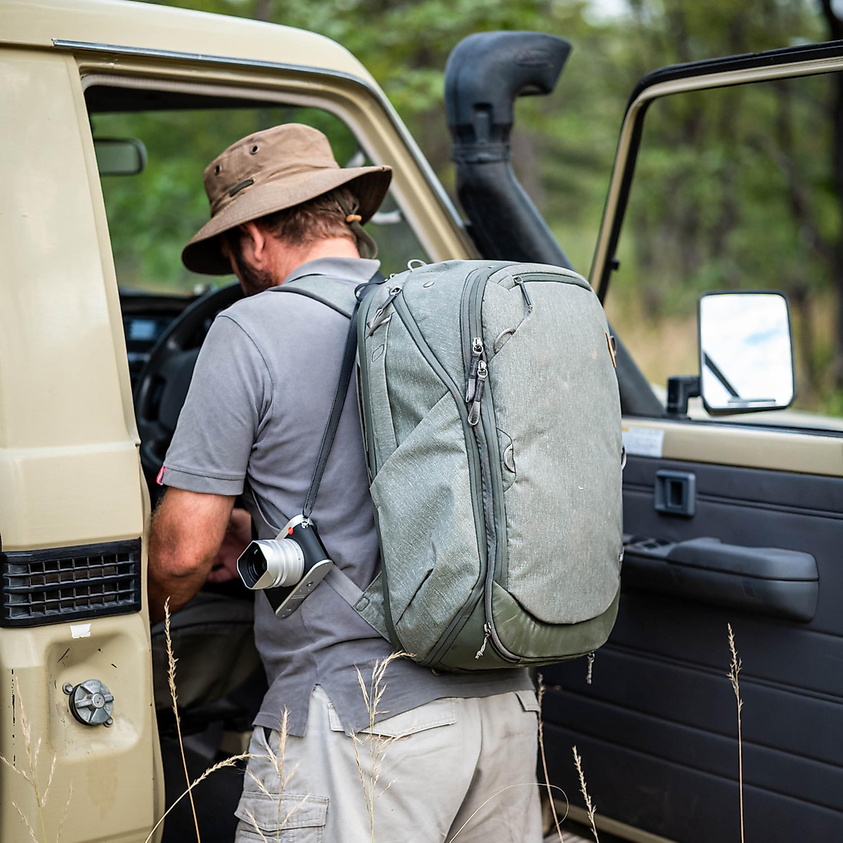 Peak Design Travel Line Backpack 45L (Sage) (Expandable 30-35-45L)