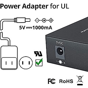 3-Port Gigabit Ethernet Switch, with 1 SFP Slots (1000M), Unmanaged, Without Transceiver