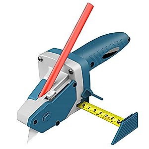xlpace Plasterboard Cutter,Gypsum Board Cutting Tool Drywall Cutting Plaster with Scale Scribe Woodworking Cutting Board Tools