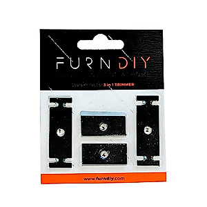 Furndiy 3in1 Edge Banding Trimmer Spare Knives - Edgebanding Trimmer - Edgebanding Cutter - Melamine Trimmer - Melamine Cutter - Edgebanding Trimming - Double Edge Trimmer