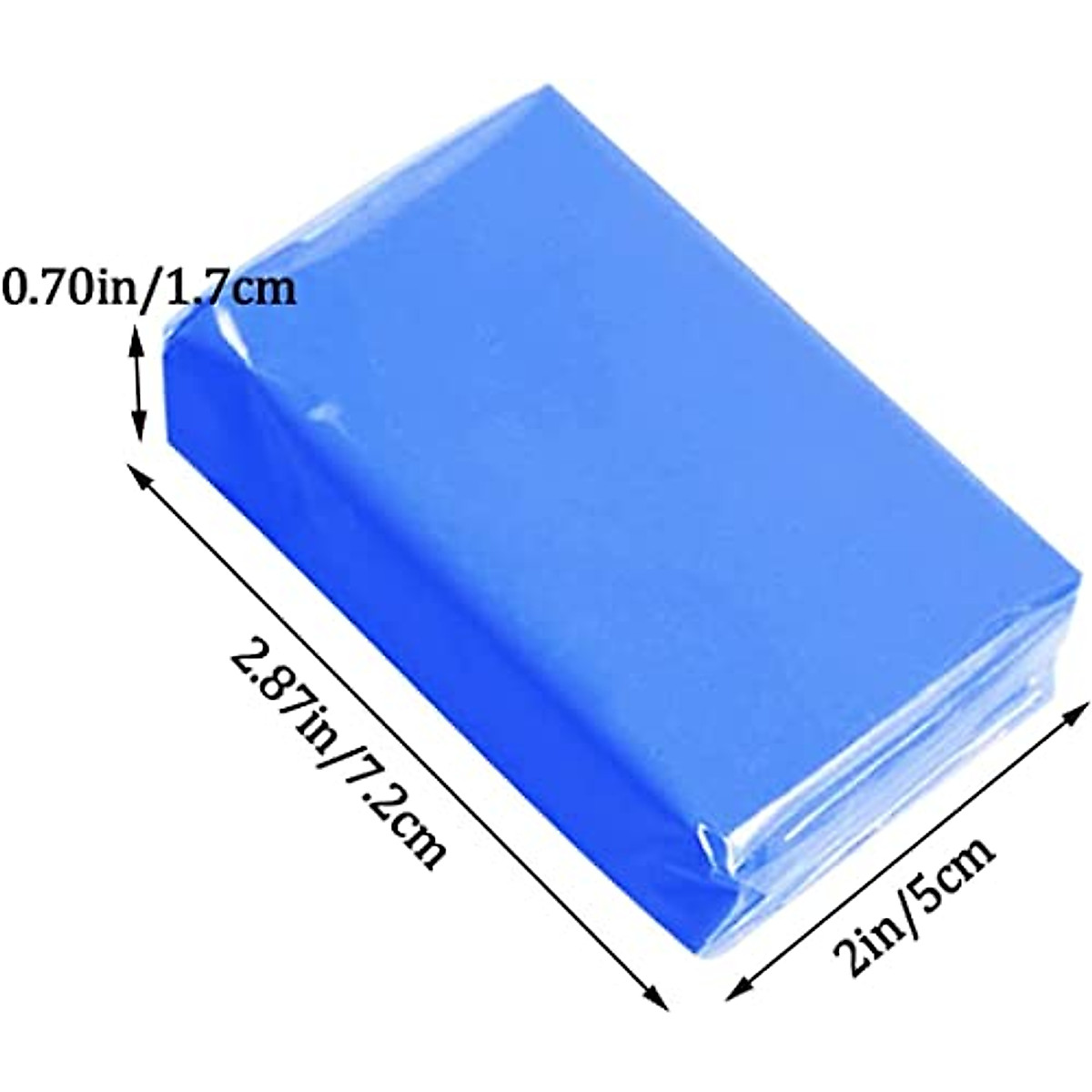 Car Detailing Clay Bar Magic Clay Bar 2 Pack 100g Auto Wash Bar Washing Adsorption Capacity for Car with Storage Box