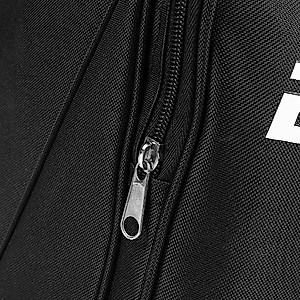 EALER Heavy-Duty Ice Hockey Skate Carry Bag, Adjustable Shoulder Strap-Black