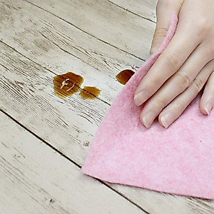 Oxdigi Cream Brown Wood Contact Paper 17.7"x196" Self-Adhesive Film for Kitchen Countertop Cabinet Shelf Peel & Stick Wallpaper Waterproof Removable/Extra Thick: 0.4mm Christmas Decoration