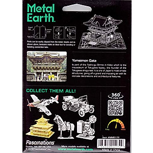 Fascinations Metal Earth Yomeimon Gate 3D Metal Model Kit