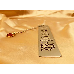 Teacher Bookmark Gift from Student Teachers Appreciation Week GIF Bookmarks for Teachers Appreciation Thank You Gifts for Teachers Book Lovers Christmas Birthday Gifts