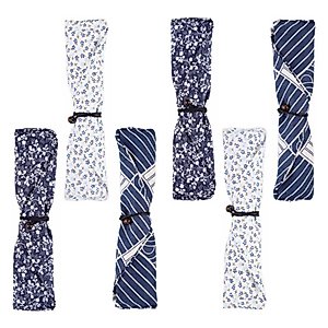 Hemoton 6Pcs Straw Carrying Case Travel Tableware Carrying Bag Storage Case Japanese- Style Cutlery Bag Travel Pouch for Straws Knife Fork Spoon Chopsticks
