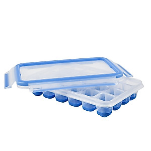 Tefal Master Seal Fresh Ice Box Food Storage, Clear/Blue