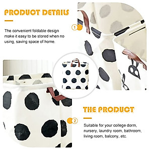 iplusmile Square Storage Box Basket, Canvas Fabric Toy Collapsible Storage Organizer Bin, Waterproof Storage Box, Laundry Basket for Kid Rooms, Playroom, Shelves, Toy Basket, Gift Basket