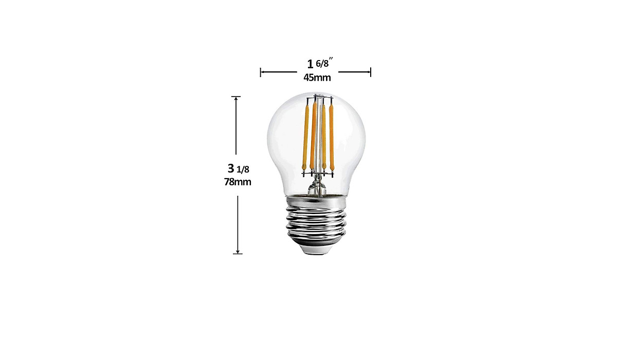 12 Volt 24 Volt Low Voltage G15 LED Light Bulb RV Camper Marine ...