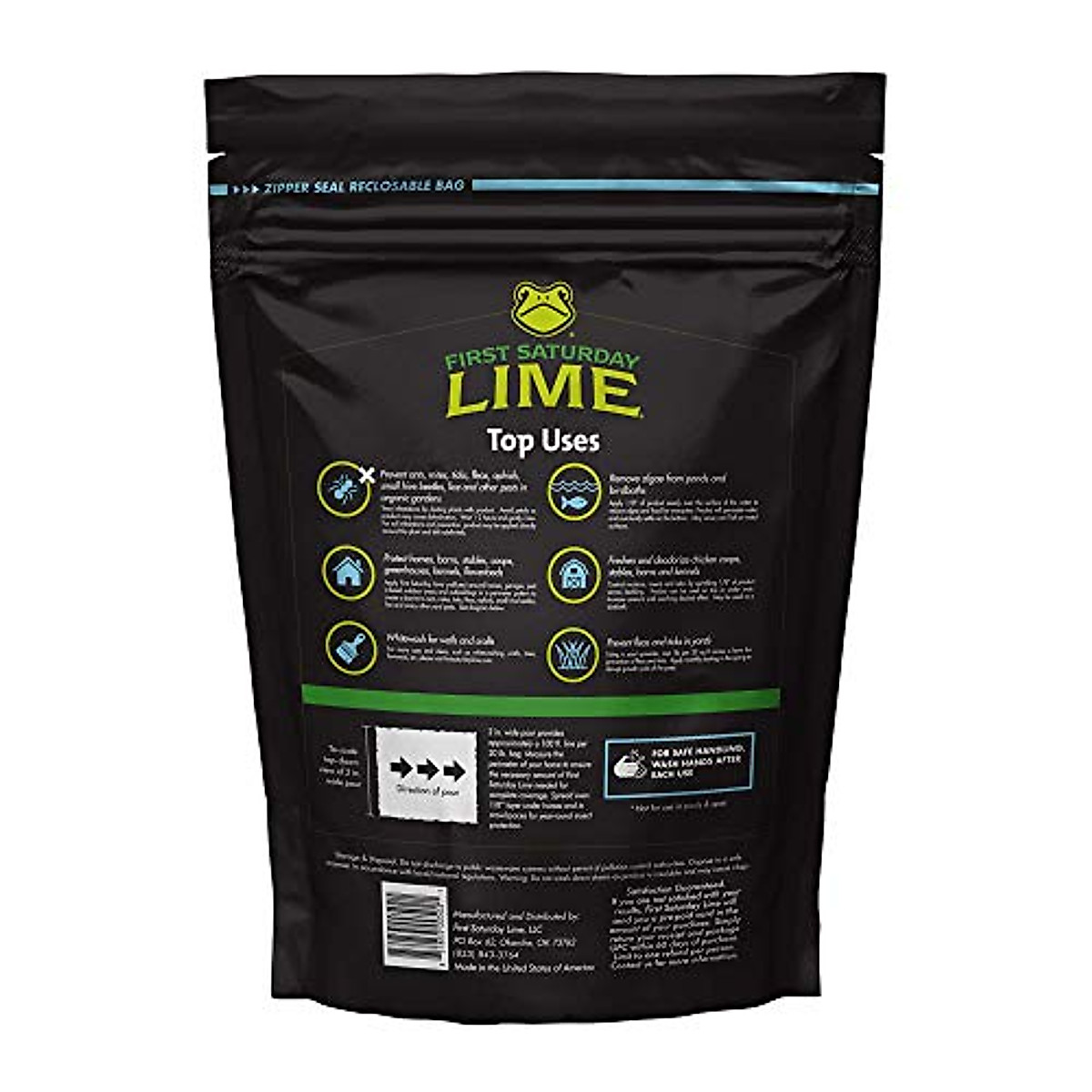 First Saturday Lime for Insects 20lb