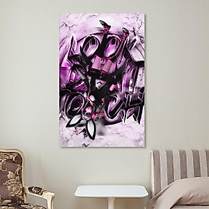 Odetari Canvas Home Decoration Aesthetic Wall Art HD Poster Birthday Party Decorations 08x12inch(20x30cm)