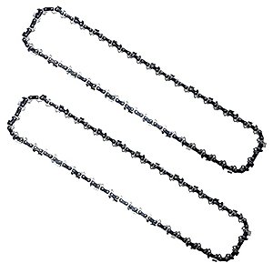Opuladuo 2PC 14" Chainsaw Chain 3/8" LP 050" 52DL Fit for Portland Harbor Freight 64497 64498 67255 58949
