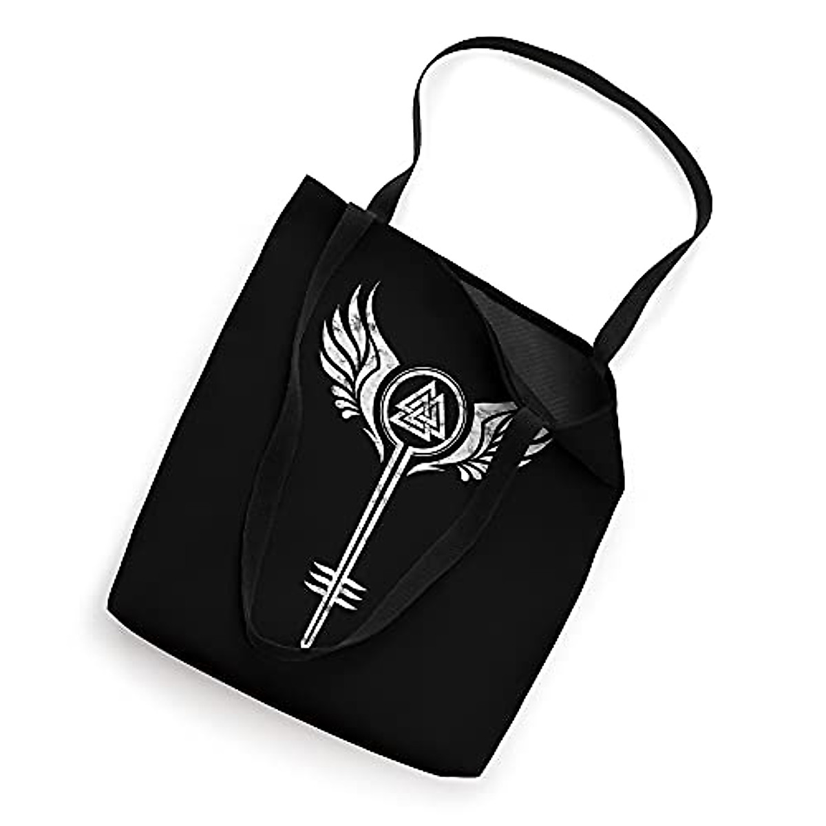 Valkyrie Symbol, Odin Valknut, Shieldmaiden, Viking, Warrior Tote Bag
