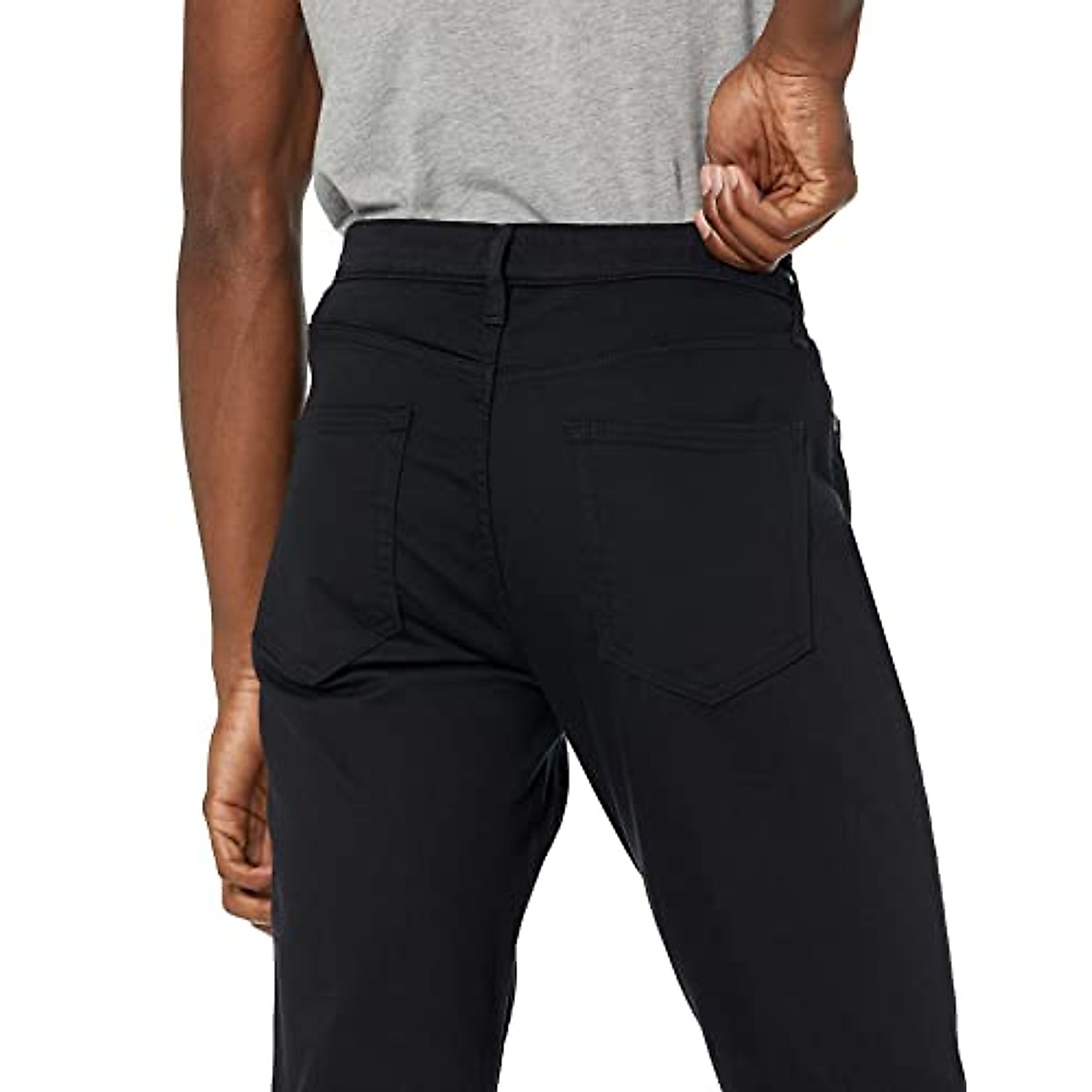 Amazon Essentials Men's Slim-Fit Comfort Stretch Jeans - Black, 40W x 32L (Previously Goodthreads)