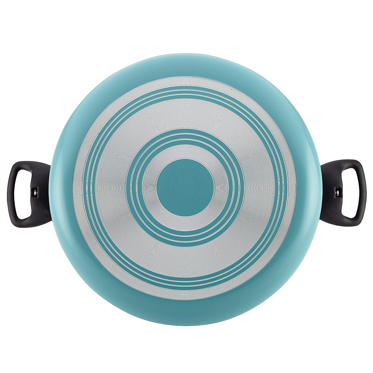 Farberware Cookware Nonstick Stockpot with Lid, 10.5 Quart, Aqua