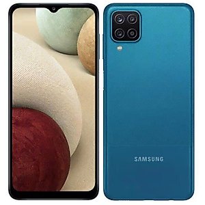 Samsung Galaxy A12 (32GB, 3GB) 6.5" HD+, Quad Camera, 5000mAh Battery, Global 4G Volte (AT&T Unlocked for T-Mobile, Verizon, Metro) A125U (Blue)