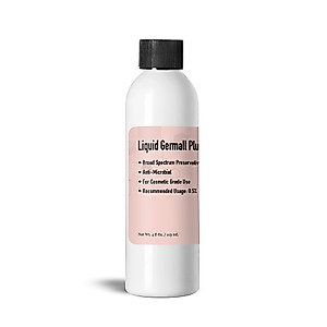 Talsen Chemicals Germall Plus- Natural Preservative - Clear Liquid - Excellent Broad Spectrum Preservative Compatible with Most Cosmetic Ingredients Good for Water Based Formulas (4 Ounce / 118 mL)