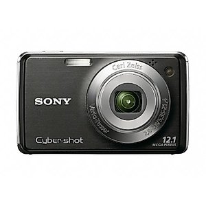 Sony Cyber-shot DSC-W230 12.1 MP Digital Camera with 4x Optical Zoom and Super Steady Shot Image Stabilization (Black)