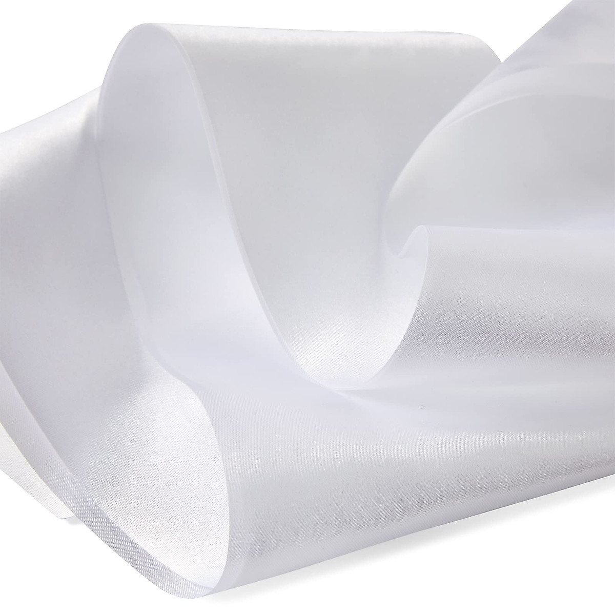 Sparkle and Bash 24 Pack Blank White Satin Sashes Bulk for Pageants, Bachelorette Party, Prom (4 x 33 Inches)