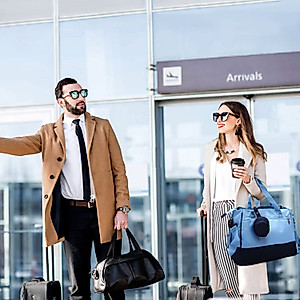 Lumier Diaper Tote Bag -Travel Bag with Changing Pad, Stroller Strap, Pacifier Case -Baby Boy Girl Registry Gift for Mom,Dad