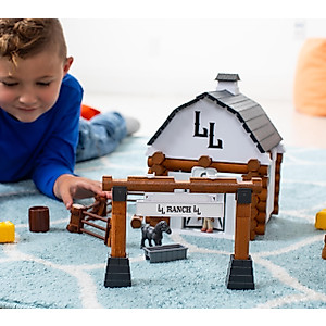 Lincoln Logs Big Sky Ranch Building Set