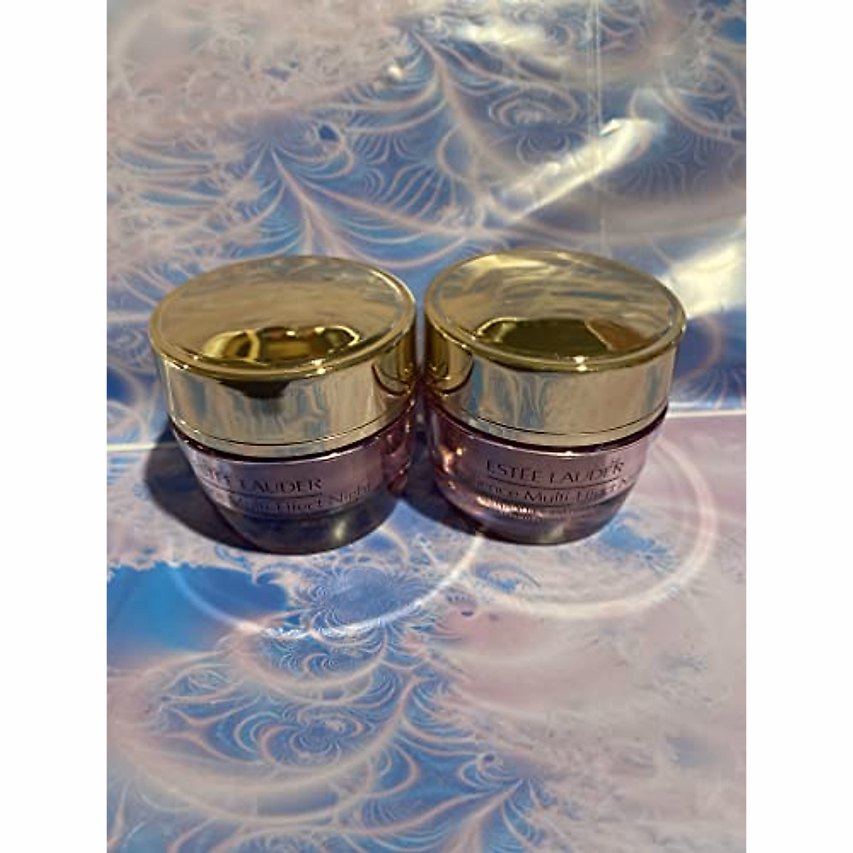 Pack of 2 x Estee Lauder Resilience Multi-Effect Night Tri-Peptide Face & Neck Creme 0.5 oz each Unboxed