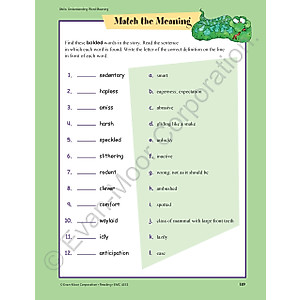 Skill Sharpeners Reading, Grade 5