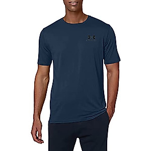 Under Armour Men's UA Sportstyle Left Chest Short Sleeve Shirt XL Navy