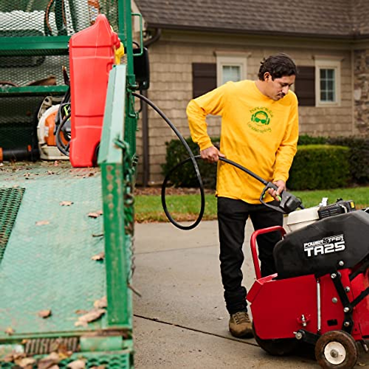 Scepter USA 6792 Duramax 14 Gallon Flo-N-Go Fuel Caddy, Red