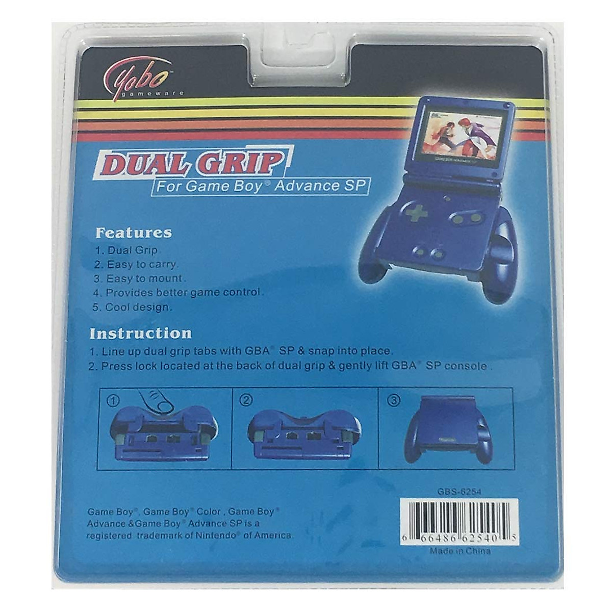 Gameboy Advance Sp Handy Dual Grip for Easier Play