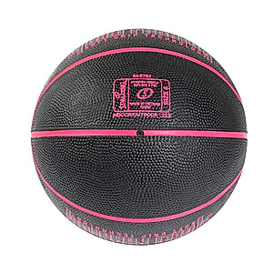 Spalding 84-670J Street Phantom, Black x Pink, No. 5, Basketball, Basketball