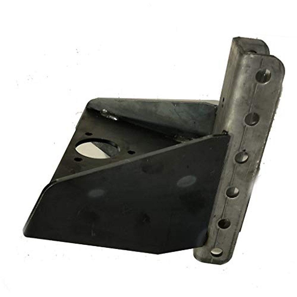 Shocker Hitch Vertical Channel Weld On Tongue Adapter for Trailer A-Frames, Components Only - 2 Sides, Base & Vertical Channel