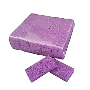 70 PCS Pedicure Exfoliator Kit Set 40 PCS Disposable Pedicure Pumice Stone for Foot Care Sponge Scrubber Callus Purple Coarse Dead Skin Remover 30 PCS Pedicure Nail Files (Pack of 70)