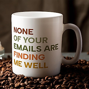 Fatbaby Funny Coffee Mug Gifts for Coworkers Office,Birthday Christmas Gag Gifts for Friends Women Men Coworkers Boss 11OZ