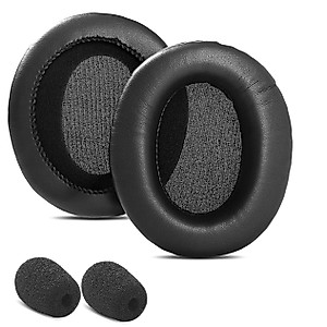 1 Pair Replacement Ear Pads Earpad Cushions Foam Pillow Cover Compatible with Microsoft Lifechat LX-3000 LX 3000 Headset Headphone