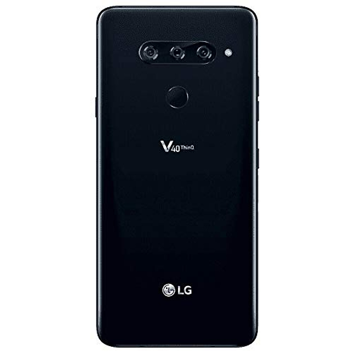 LG V40 ThinQ 64GB GSM Unlocked (AT&T/T-Mobile) 5-Camera Smartphone w/ 6.4 QHD+ Display - Aurora Black