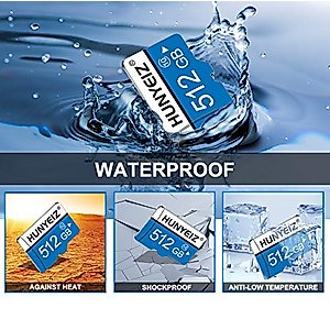 512GB Micro SD Card High Speed MicroSD Class 10 Memory Card for Smartphones,Action Cameras,Tablets and Drone