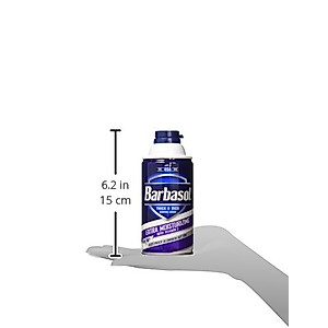 Barbasol Extra Moisturizing With Vitamin E Shaving Cream, 10 oz., 2 Piece